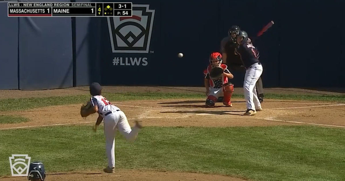Charlie Armstrong's go-ahead RBI - Little League