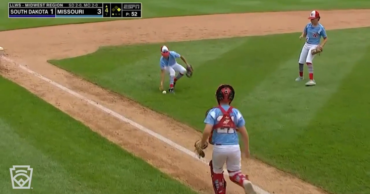 George Hines' insane play - Little League