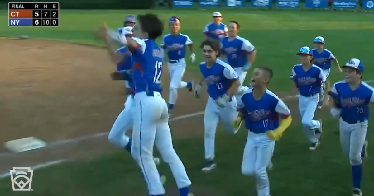 Peter Giaccio walks it off for NY - Little League