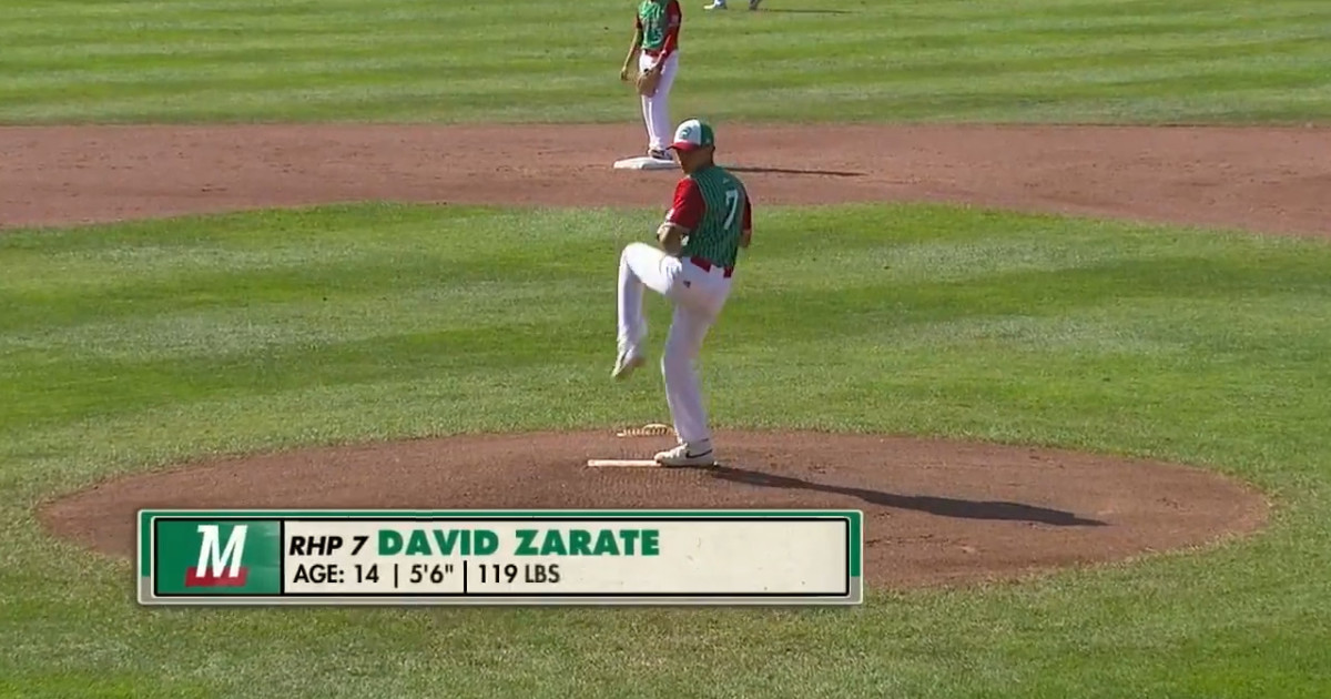 David Zarate's impressive outing - Little League
