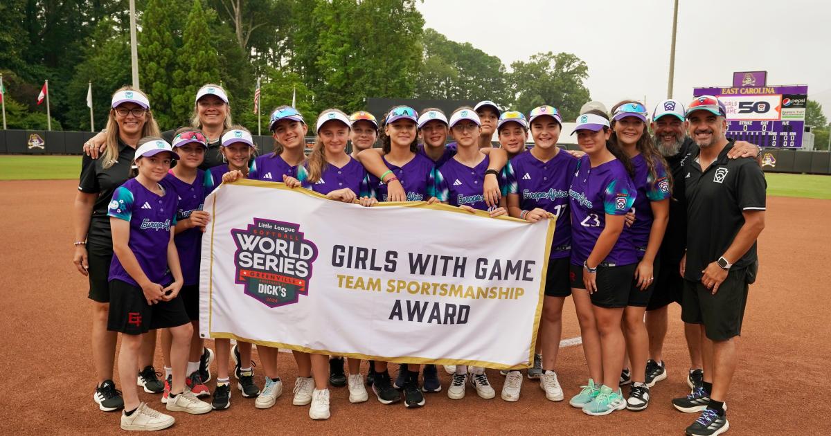 Emilia Romagna Little League Named 2024 Girls with Game Team ...