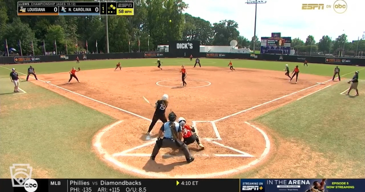 Louisiana's big out - Little League