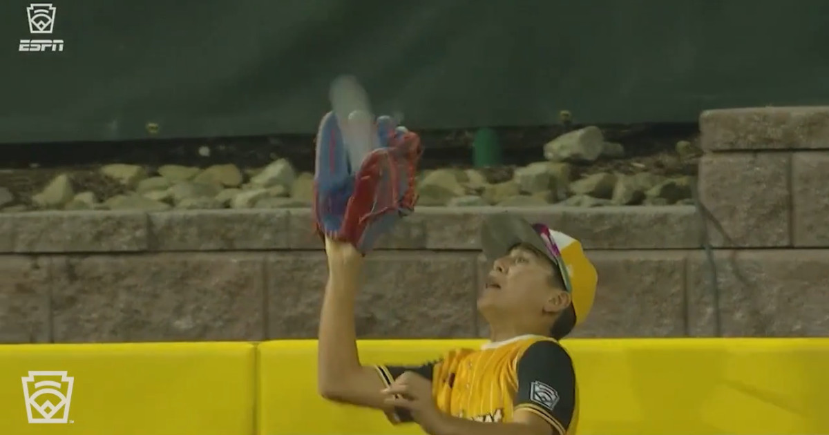 Jacob Bibaud's catch - Little League