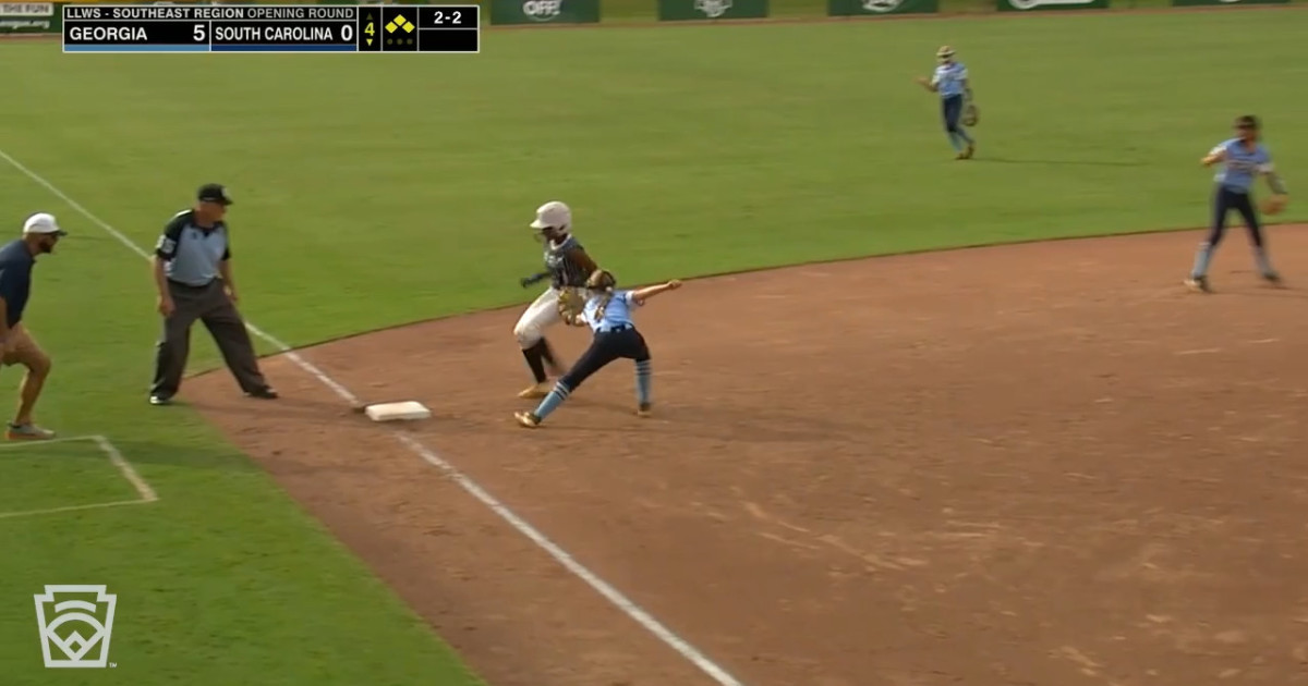 Georgia's heads-up defense - Little League