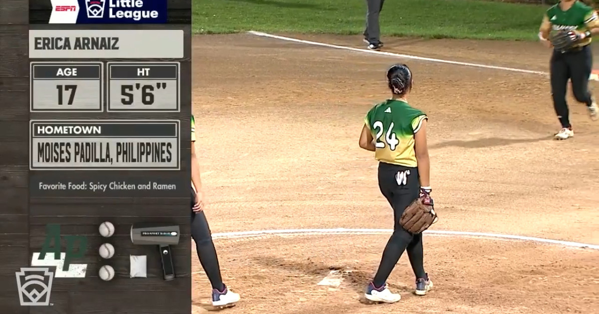 Erica Arnaiz dominant outing - Little League