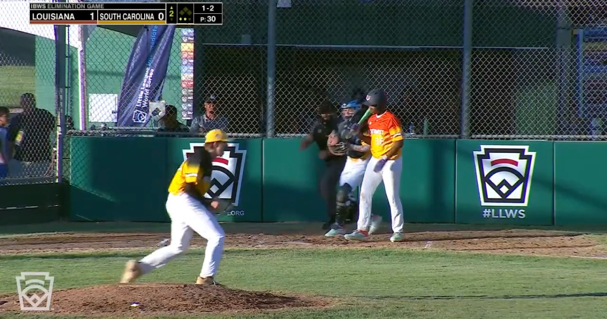 Cooper Hodges strikes out side - Little League