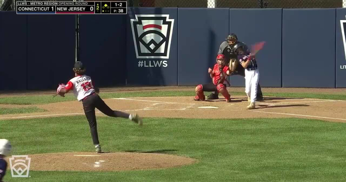 Tyler Ballard's strong outing - Little League