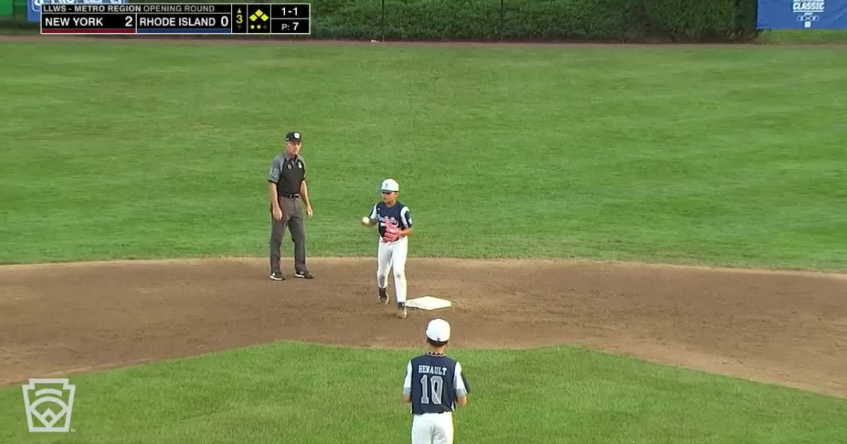 Ryan Delgado's two-run single - Little League