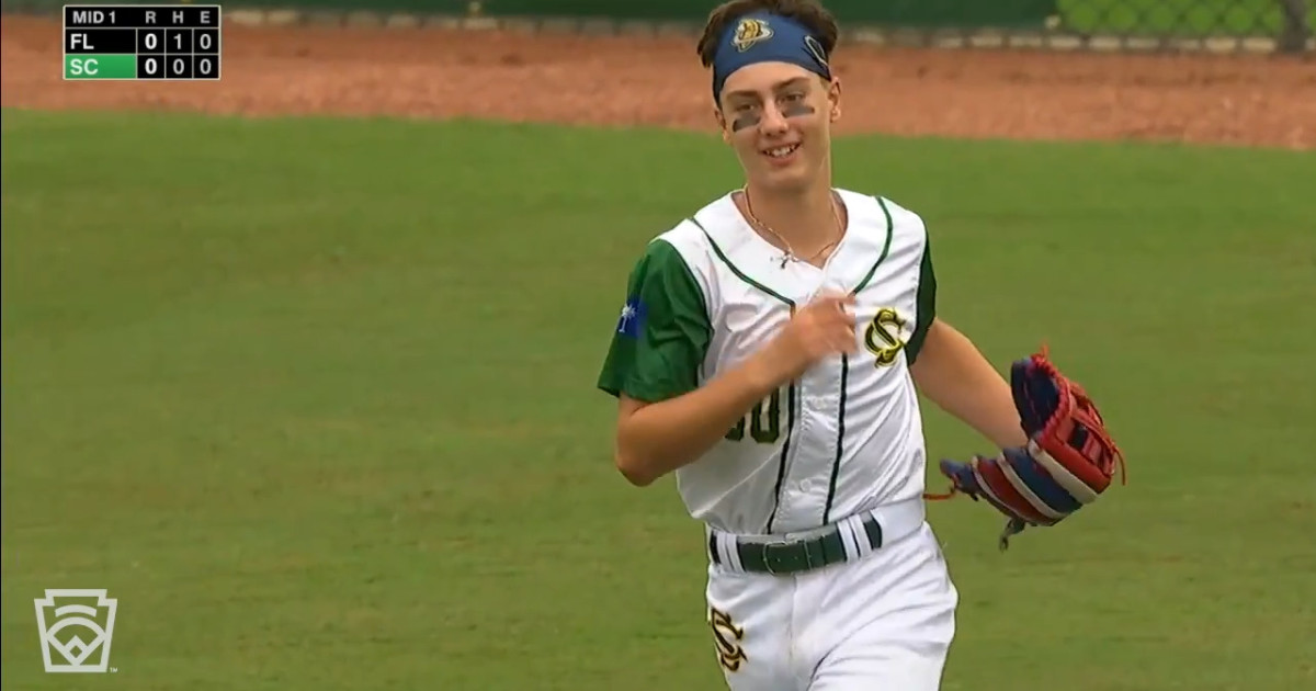 Joe Giuletti's running catch - Little League