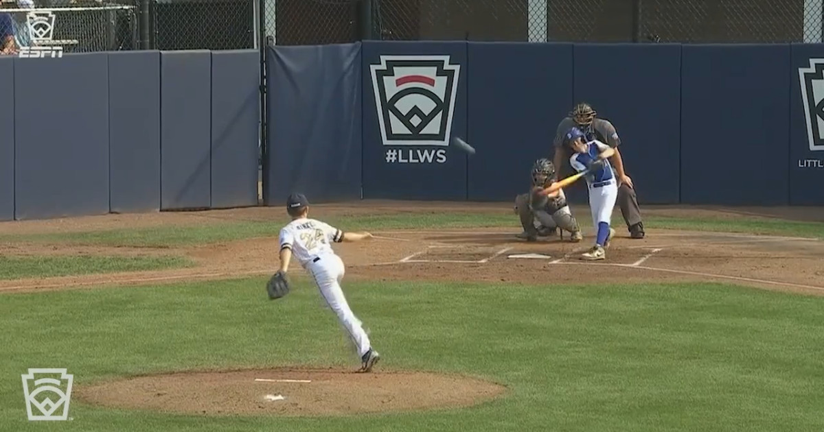 Caden McCarthy's RBI double - Little League