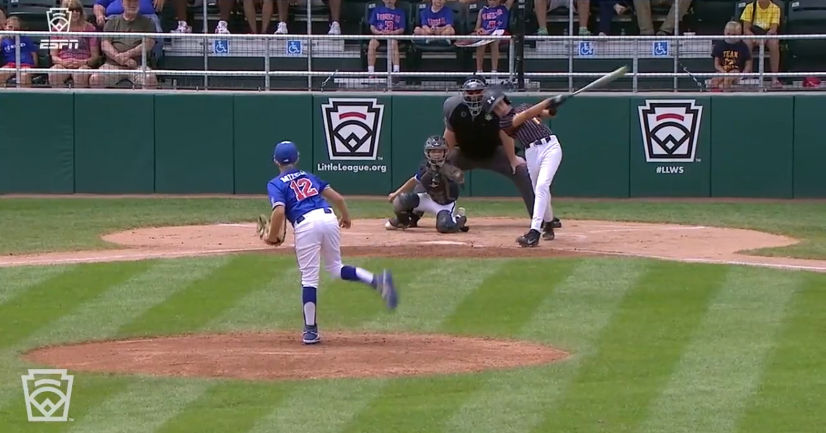 Nathan Harvala's solo homerun - Little League