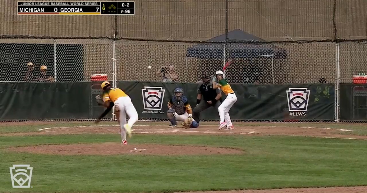 Jayden Cannon's powerful pitch - Little League