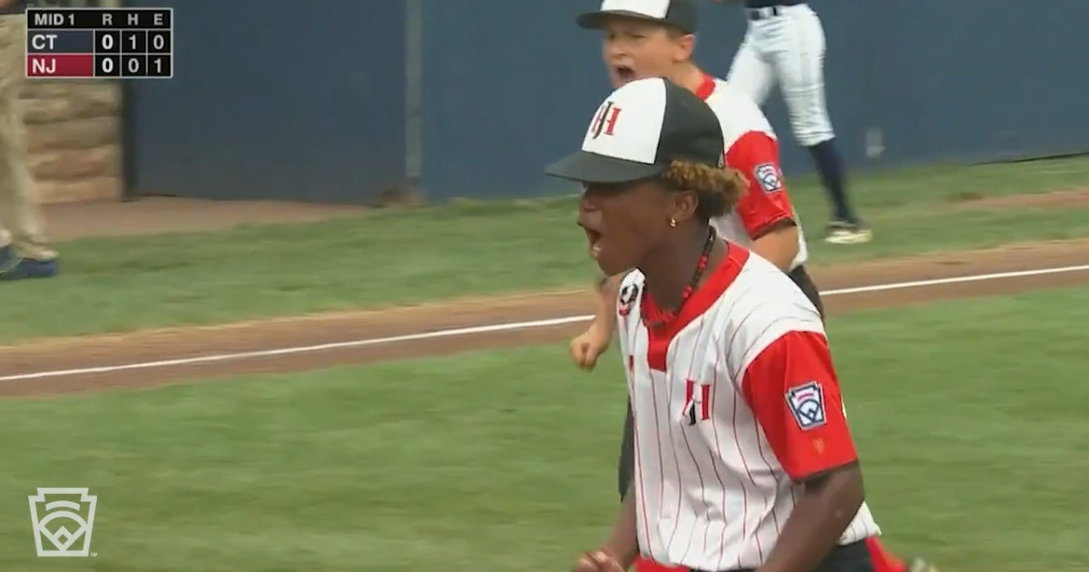 Tyler Ballard gets out of a jam - Little League