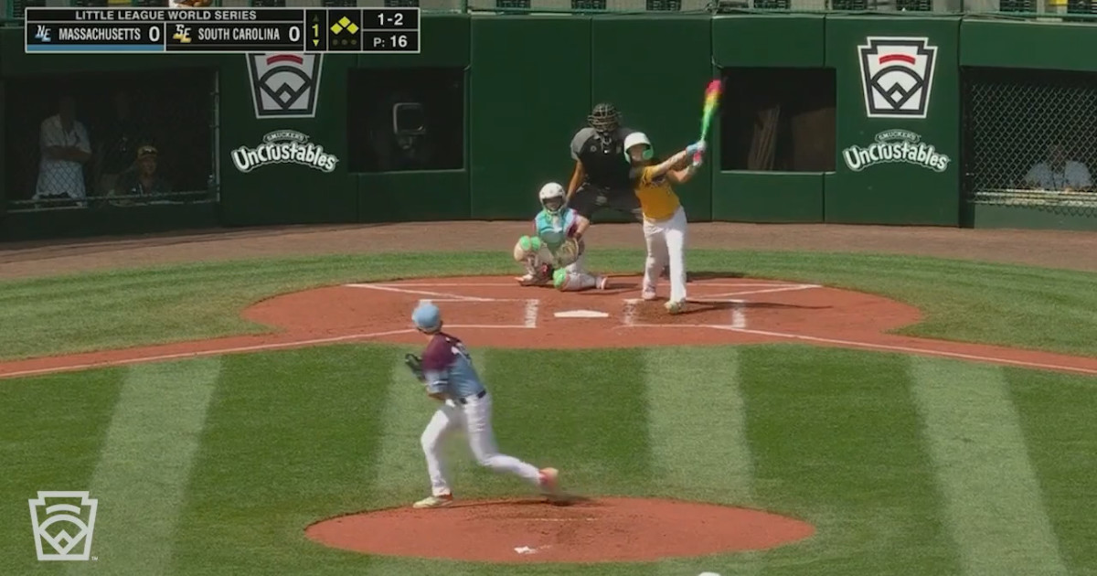Andrew Bogan's sacrifice fly - Little League