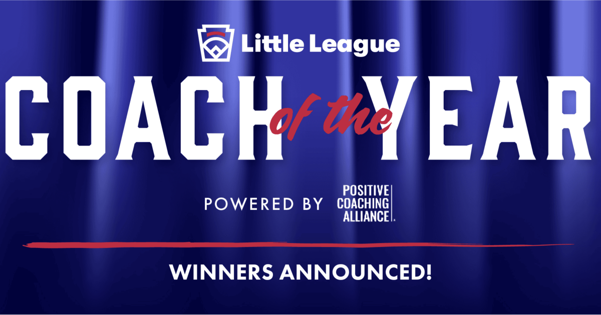 Little League® Celebrates the 2025 Coach of the Year Award Winners ...