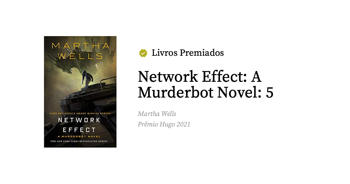 Award Winning Books · Network Effect: A Murderbot Novel: 5