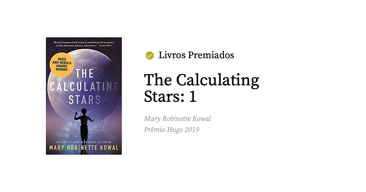 Award Winning Books · The Calculating Stars: 1