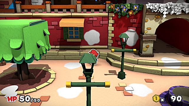 Paper Mario: Color Splash – How to open the hatch at the very start in ...