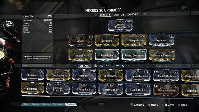 Warframe: Should You Go with Shield Disruption or Corrosive Projection? – GameSkinny