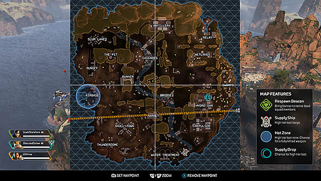 Apex Legends Guide Recommended Landing Spots And How To Dive Faster