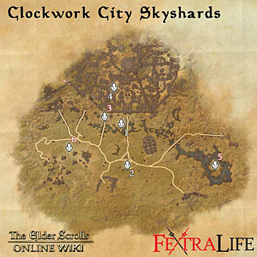 ESO Clockwork City DLC: Skyshards Locations Guide – GameSkinny
