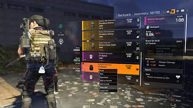 How to Share Items, Gear, Loot in The Division 2 – GameSkinny