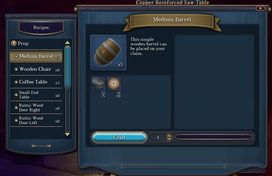 EQNext Landmark Guide: Copper Reinforced Saw Table | Everquest Next ...