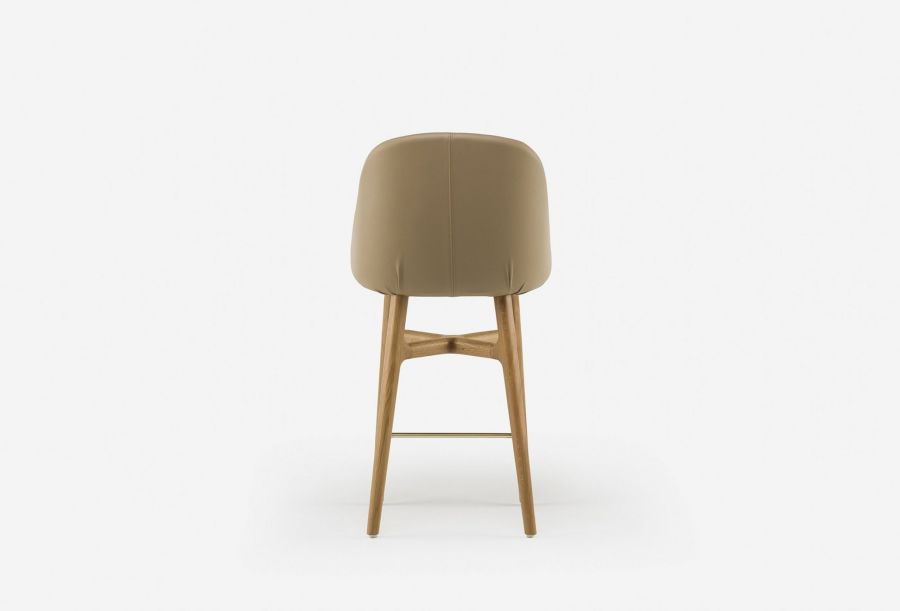Solo Wide Bar Stool | Loam