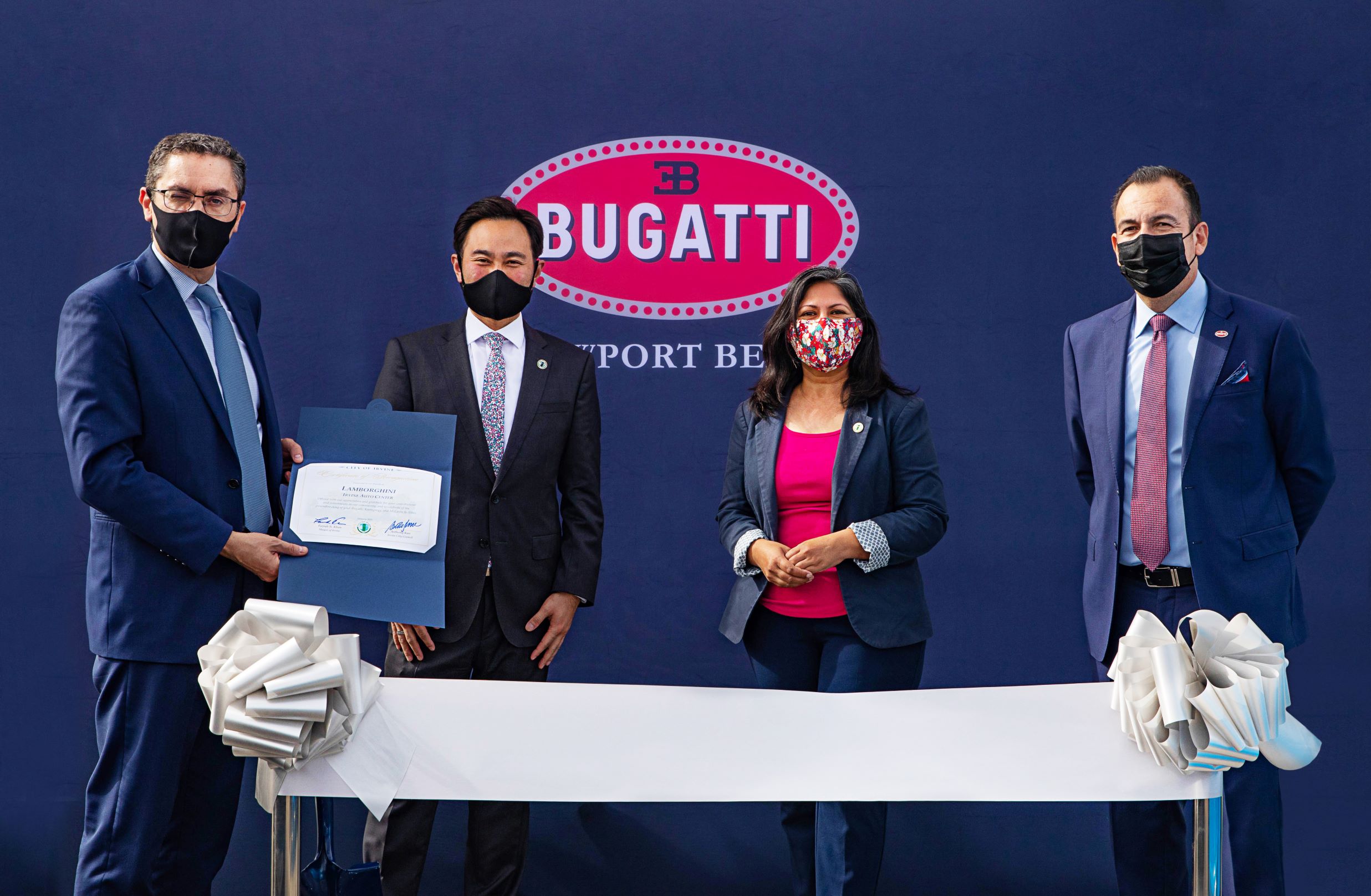 New Bugatti Showroom Breaks Ground in Irvine - LACAR