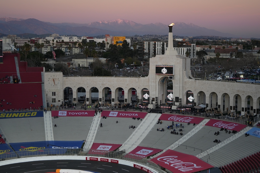 NASCAR at the LA Coliseum - LACAR