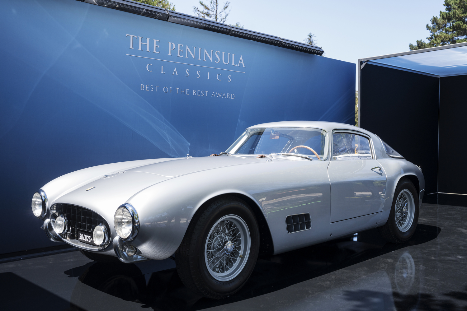 1956 Ferrari 250 GT Wins at Peninsula Classics - LACAR