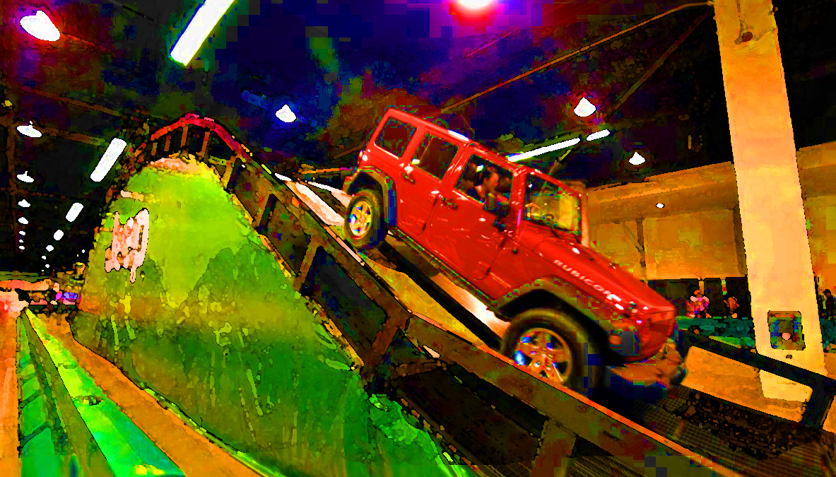 Driving The LA Auto Show - LACAR