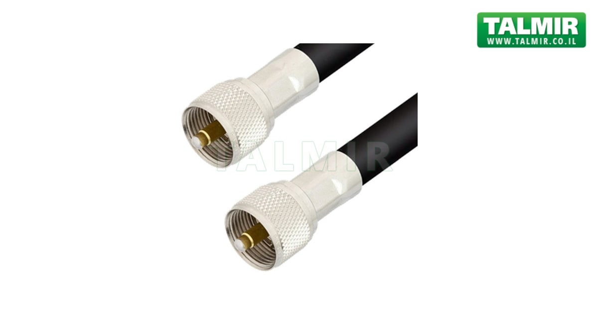 כבל קואקסיאלי - UHF (M) ~ UHF (M) - RG213 - 50M - טלמיר אלקטרוניקה