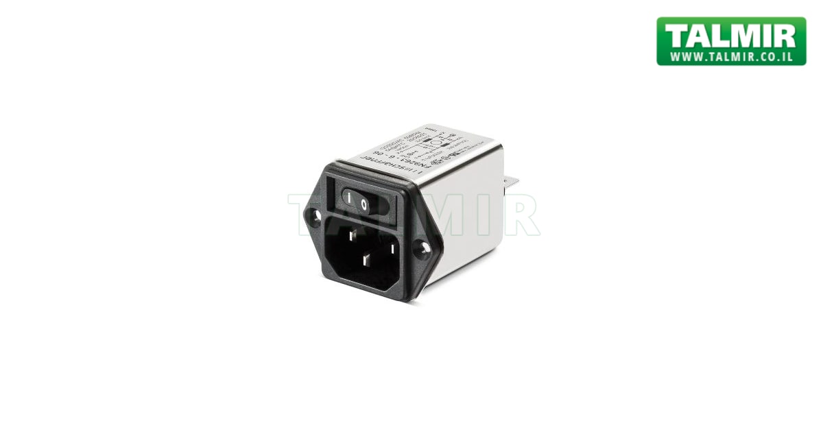 SCHAFFNER COMPACT FILTERED POWER ENTRY MODULE - FN 9264 SERIES רכיבי ...