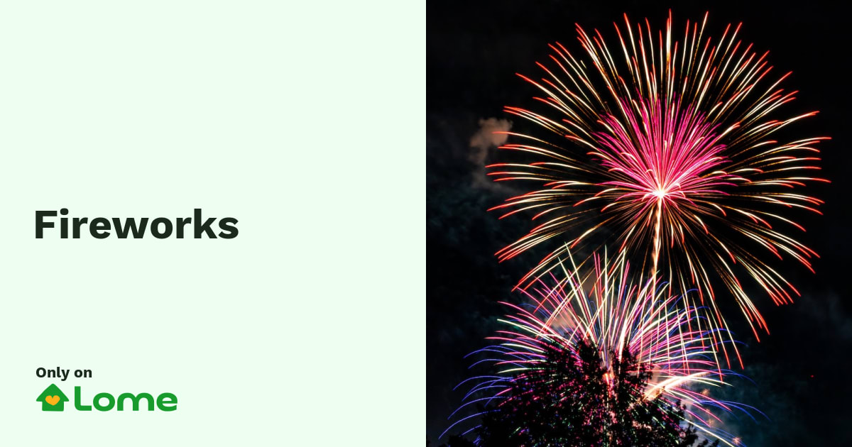 Fireworks | Holiday Sign Ups and Invitation Themes on Lome