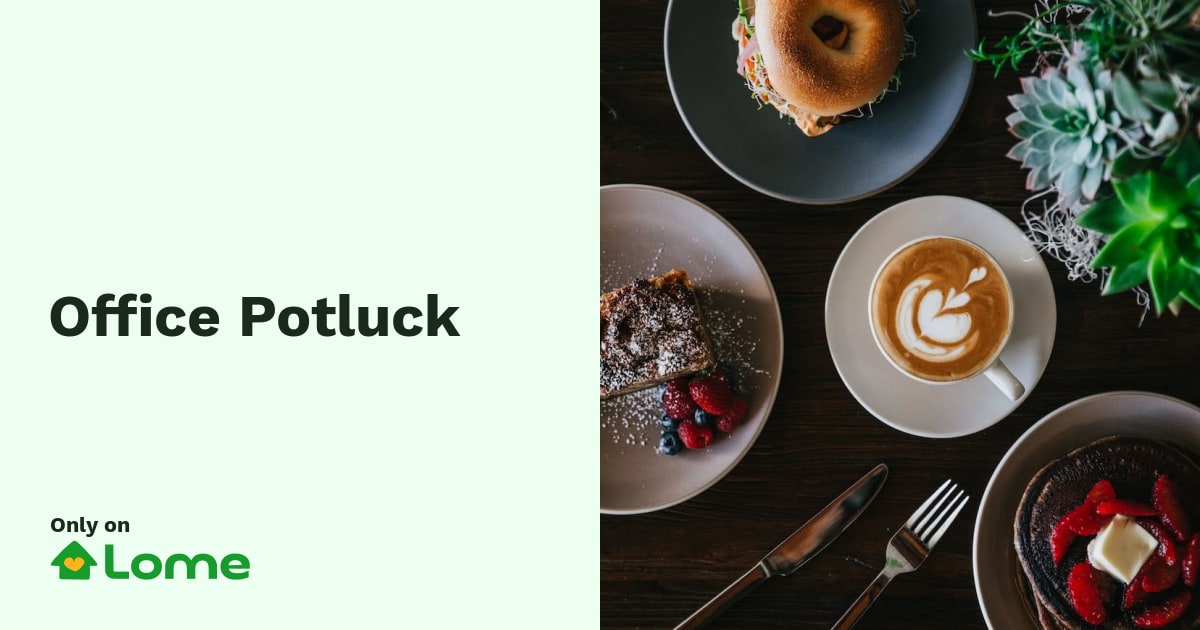 Office Potluck | Potluck Sign Ups and Invitation Themes on Lome