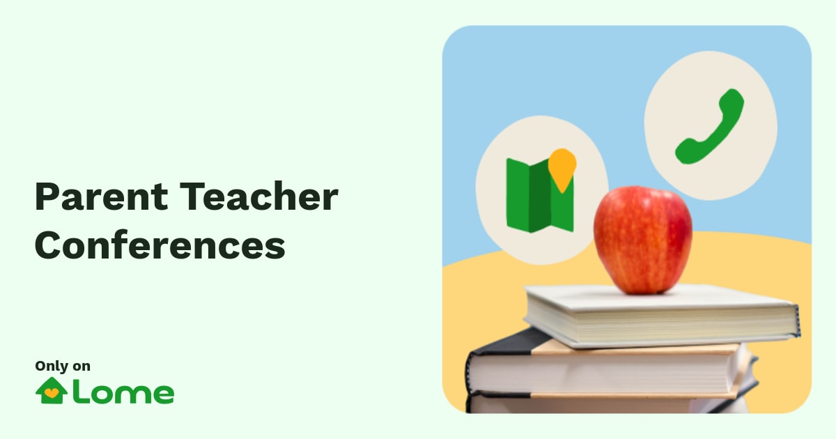 Parent Teacher Conference Template | School Sign Ups and Invitation ...