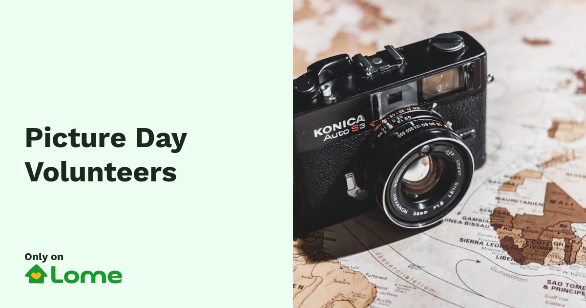 Picture Day Volunteers | School Sign Ups and Invitation Themes on Lome