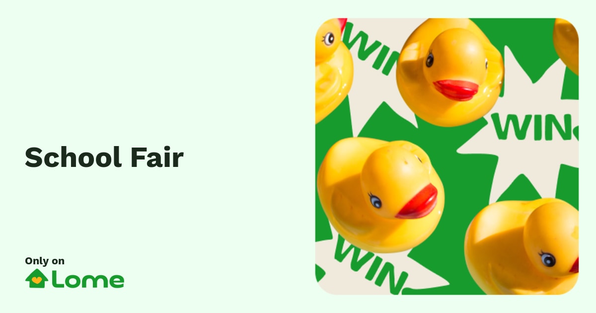 School Fair | School Sign Ups and Invitation Themes on Lome