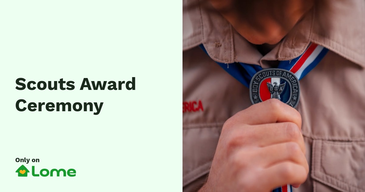 Scouts Award Ceremony | Scouts Sign Ups and Invitation Themes on Lome