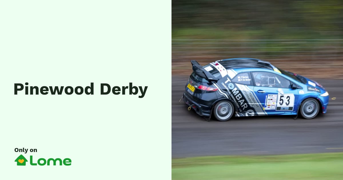 Pinewood Derby | Scouts Sign Ups and Invitation Themes on Lome