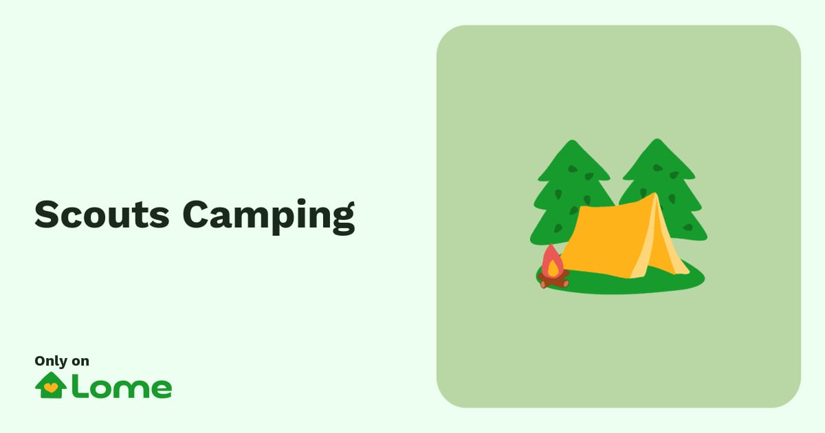 Scouts Camping | Scouts Sign Ups and Invitation Themes on Lome