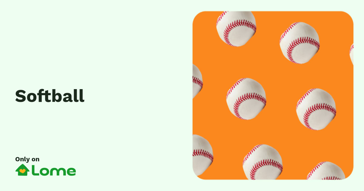 Softball | Sports Sign Ups and Invitation Themes on Lome