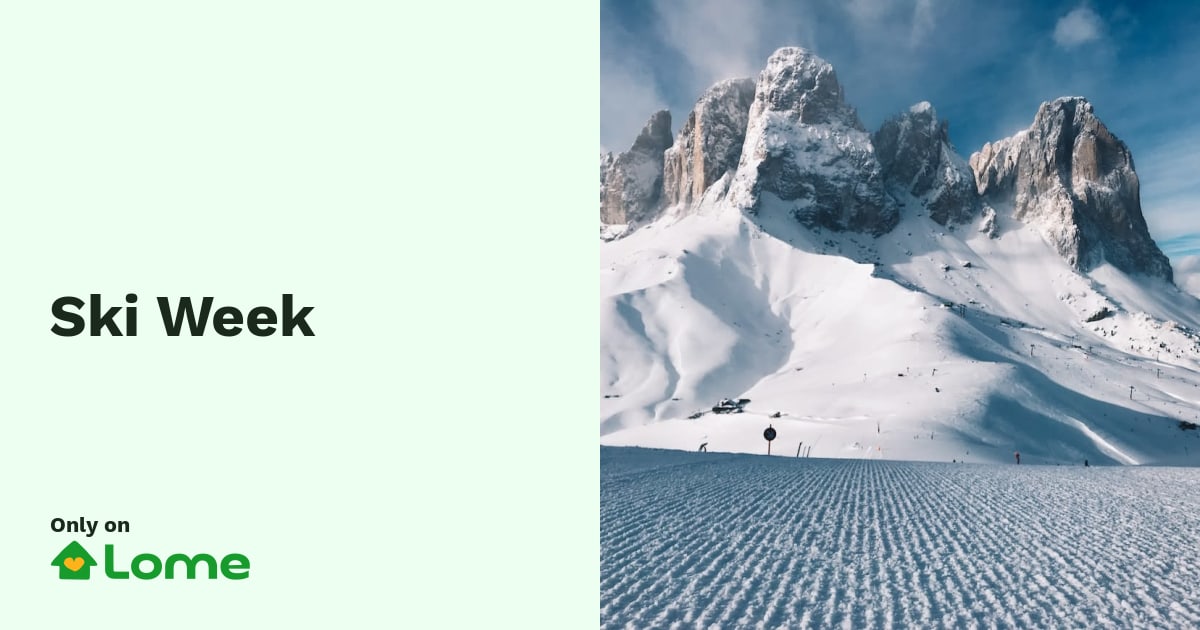 Ski Week | Travel Sign Ups and Invitation Themes on Lome