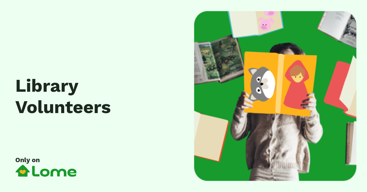 Library Volunteers | Volunteer Sign Ups and Invitation Themes on Lome