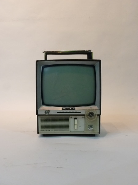 Retro Portable Mini 1980's Sony TV | Vintage Props