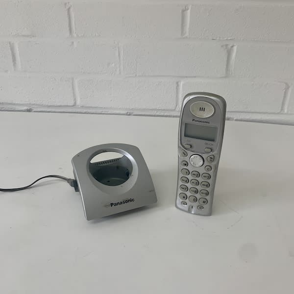 Panasonic Cordless Telephone With Docking Base Unit | LONDON PROP HIRE
