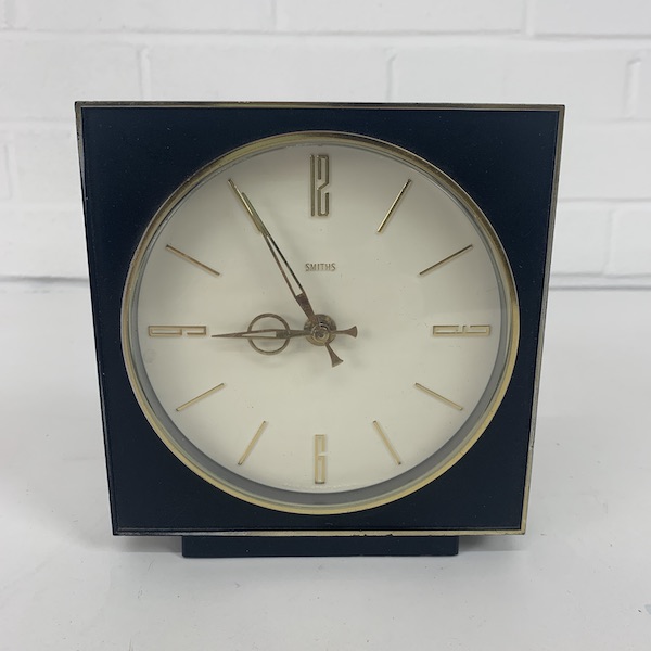 Vintage Square Clock | 20th Century Props