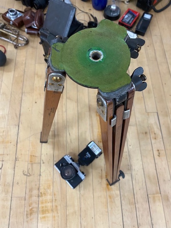 Wooden Camera Tripod | 20th Century Props