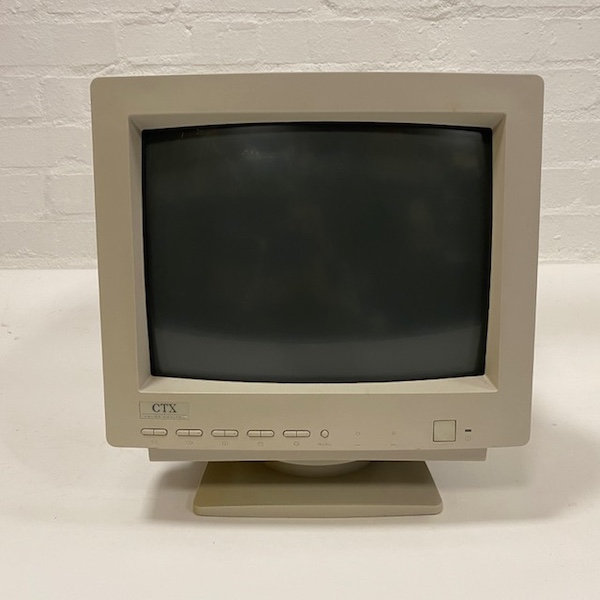 Retro CTX Monitor (Working) | 20th Century Props